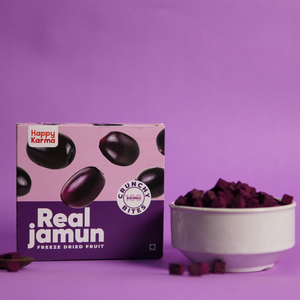 Freeze Dried Jamun | 20g | 100% Real Jamun
